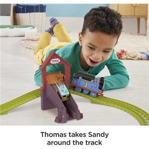 Toys | Motorized Toy Train Set Fix Em Up Friends With Carly The Crane ...